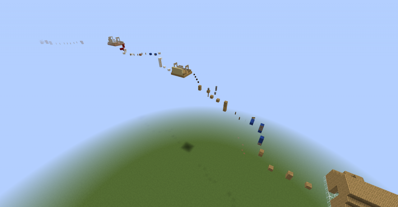 Bats Parkour! Minecraft Map