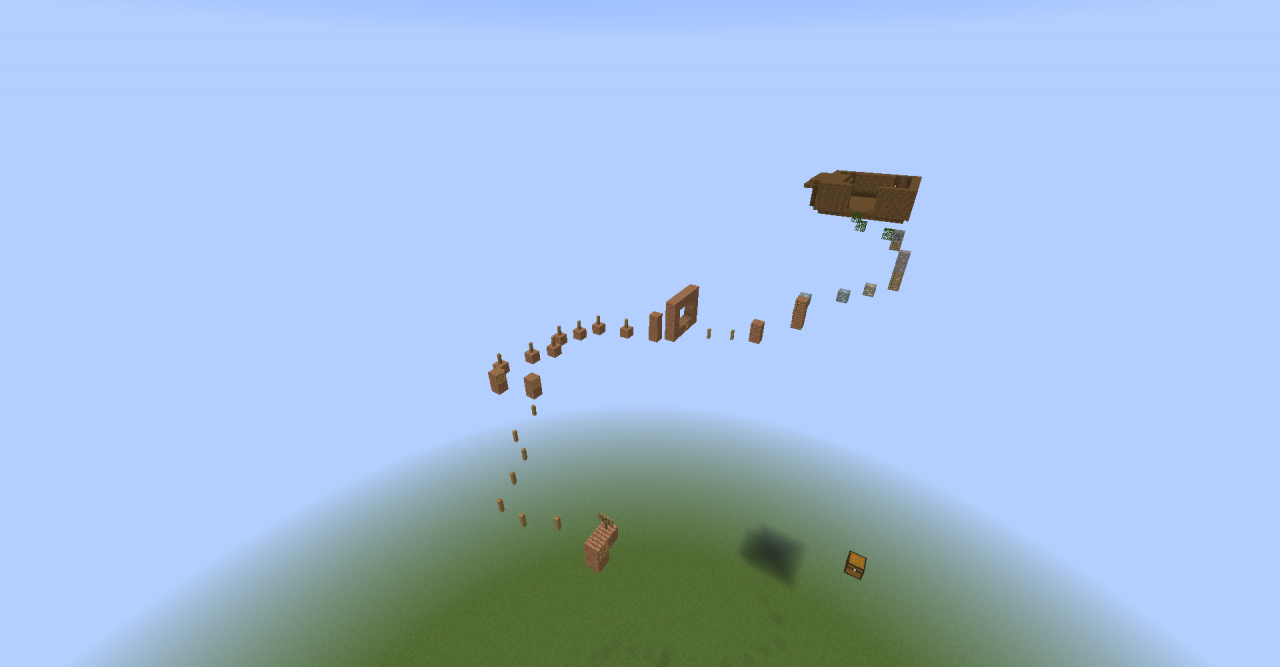 Bats Parkour! Minecraft Map