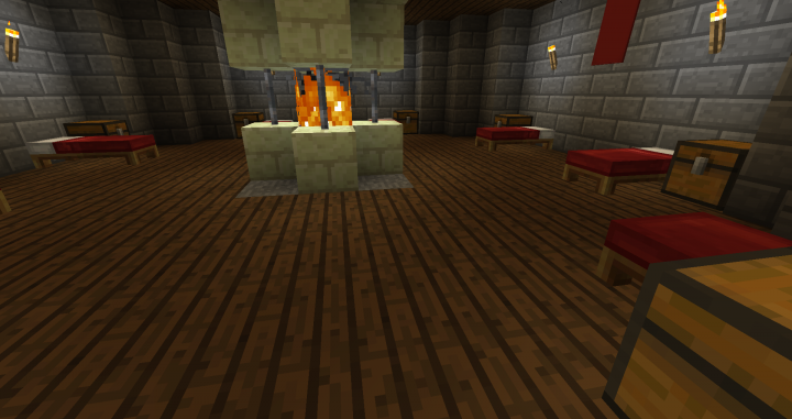 Hogwarts - Great Hall + moving stairs Minecraft Map