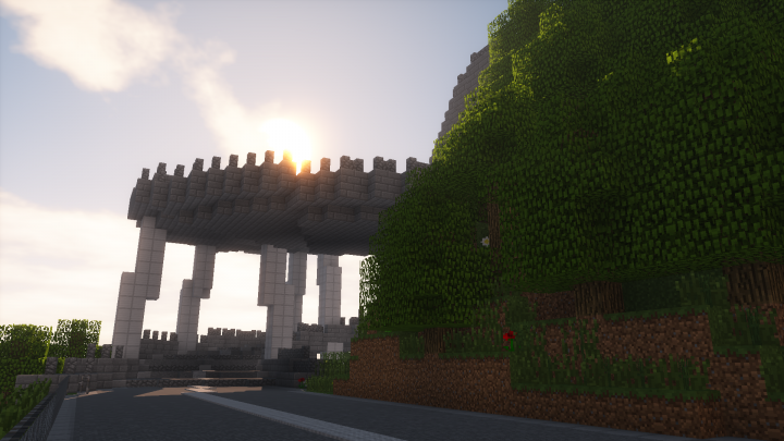 Japanese Mountain Road Project [Stage 1] Minecraft Map