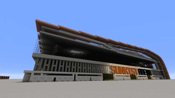 Sunkist Arena (Fictional) Minecraft Map