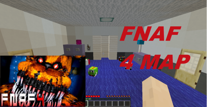 Fnaf 4 Map by: Lauren_BR11 Minecraft Map