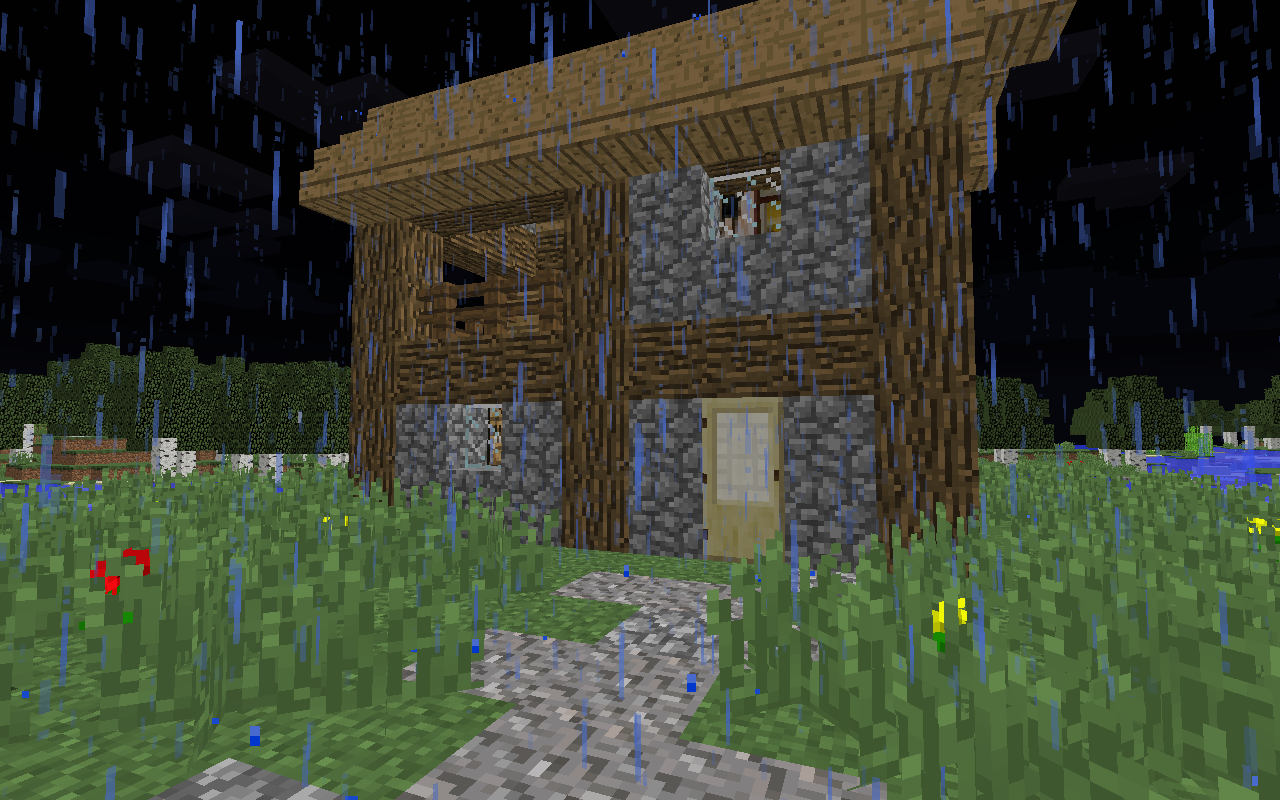 Simple RP Style Fisherman's Shack Minecraft Map
