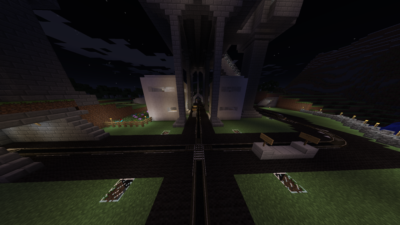 The Wonders of TrainCraft Minecraft Map