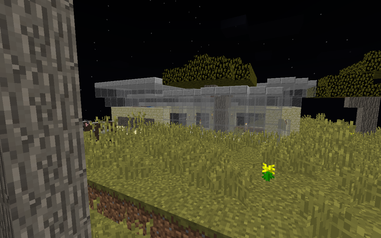 Modern Acacia Biome Home Minecraft Map