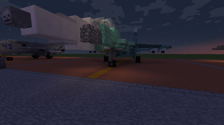 Su-27 "Flanker" Minecraft Map