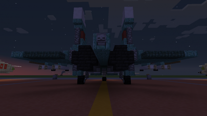 Su-27 "Flanker" Minecraft Map