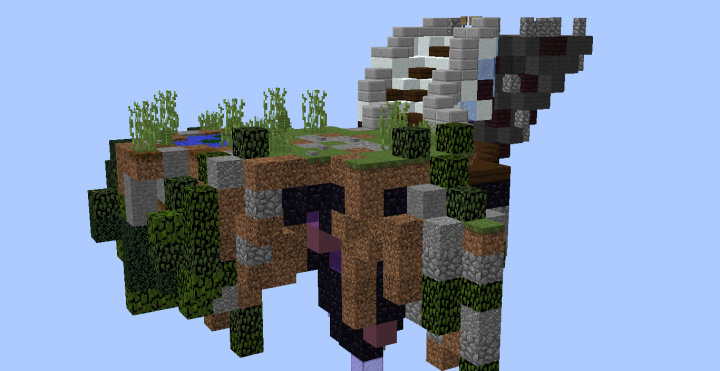 Cool Skyblock Or Any Kind Of Spawn + Download in description. Minecraft Map