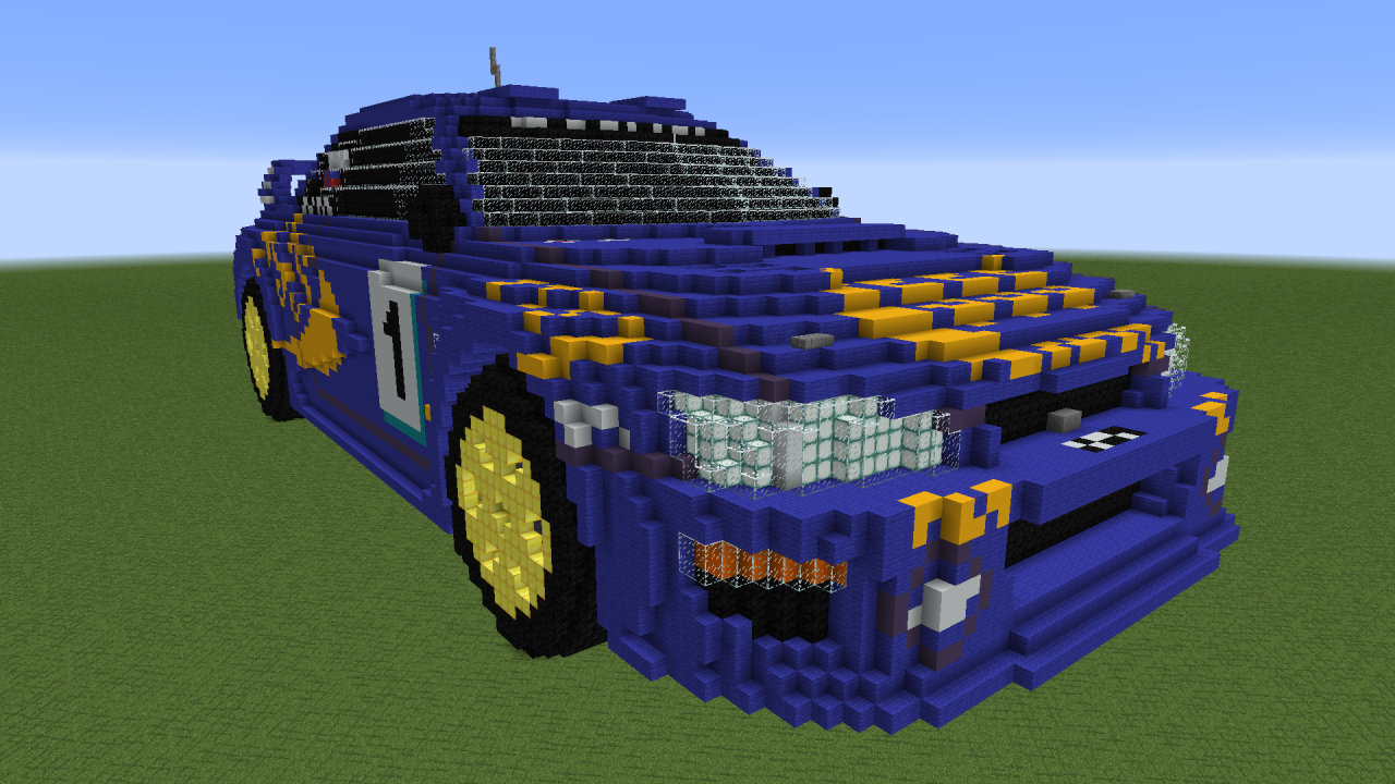1997 Subaru Impreza WRC Minecraft Map