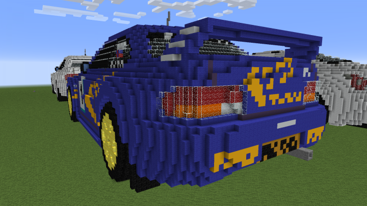 1997 Subaru Impreza WRC Minecraft Map