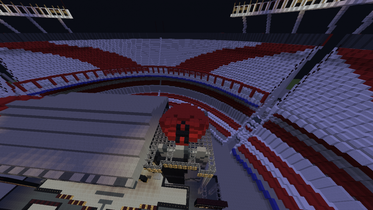 AC/DC live at River Plate Minecraft Map