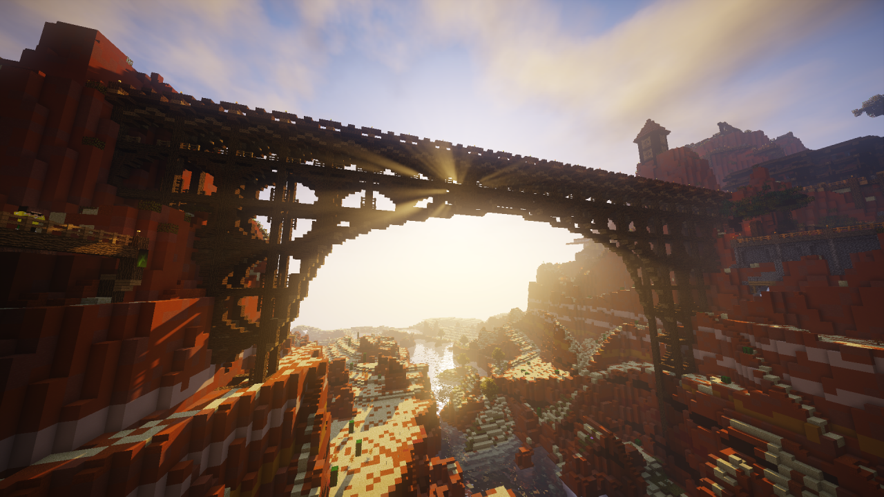 Eine Unheimliche Brücke Minecraft Map