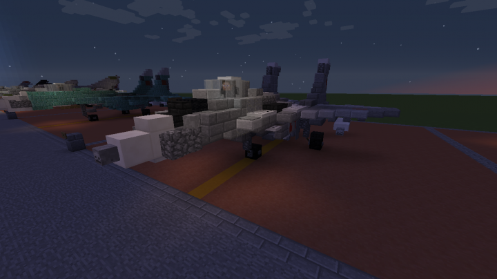 MiG-29 "Fulcrum" (Russian, Polish and German) Minecraft Map