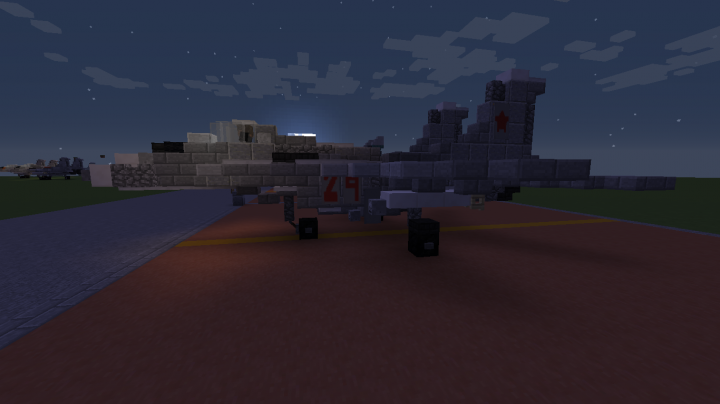 MiG-29 "Fulcrum" (Russian, Polish and German) Minecraft Map