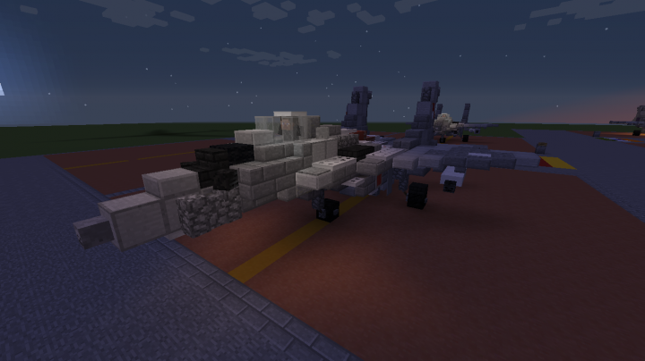 MiG-29 "Fulcrum" (Russian, Polish and German) Minecraft Map