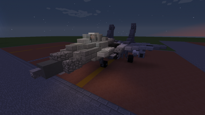 MiG-29 "Fulcrum" (Russian, Polish and German) Minecraft Map
