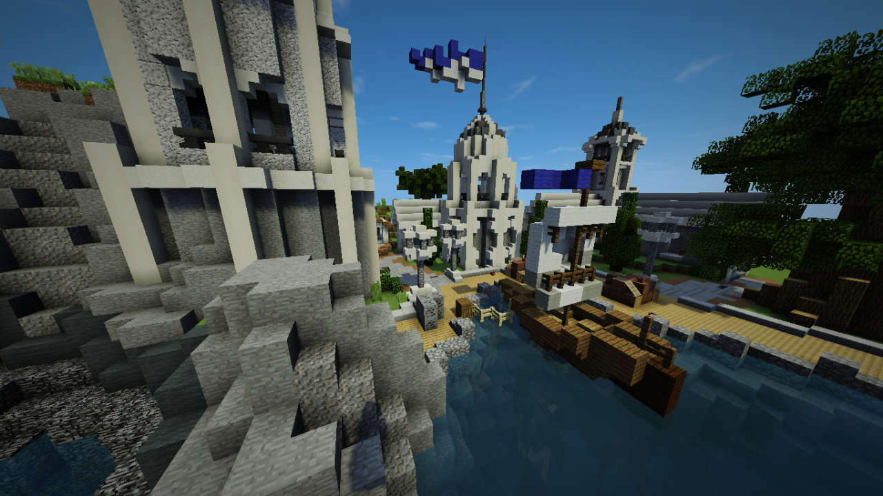 Dock Town Minecraft Map