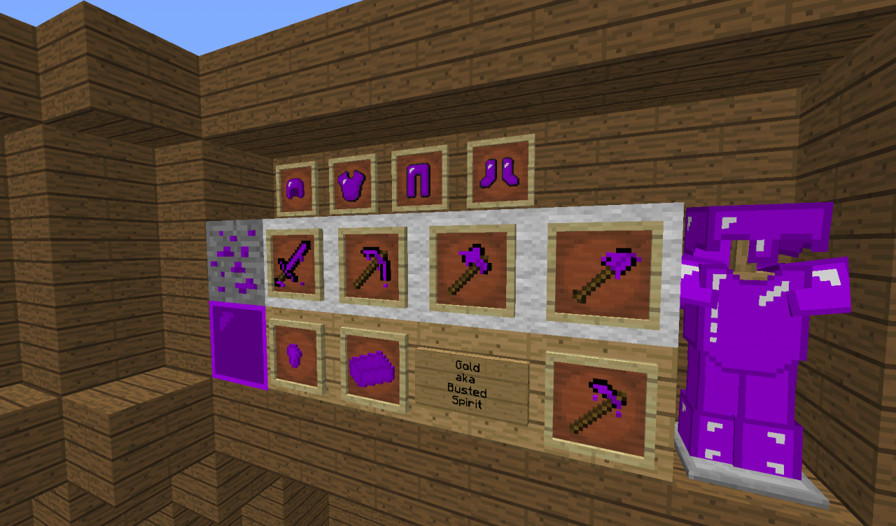 Spirit Tools v4 (fixed animations) Minecraft Texture Pack