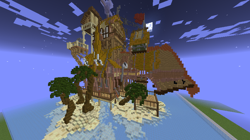 The Pirate's Domain - Survival Spawn Minecraft Map