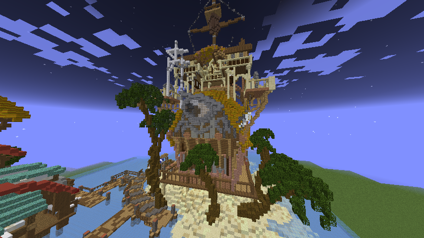 The Pirate's Domain - Survival Spawn Minecraft Map