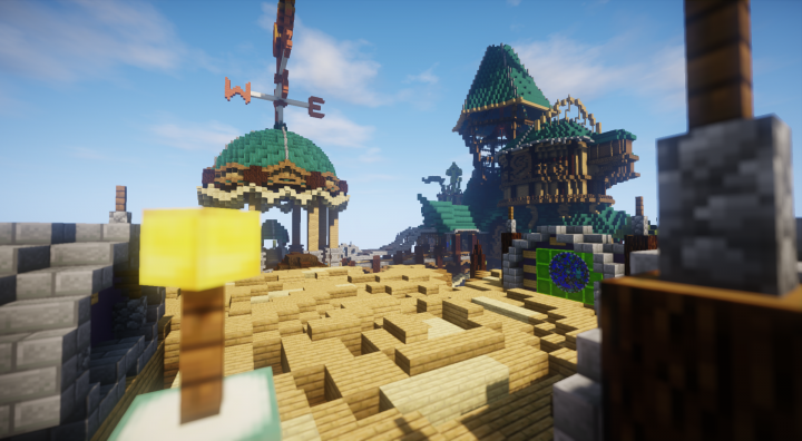 New Secret Lobby » Marshland Village Minecraft Map