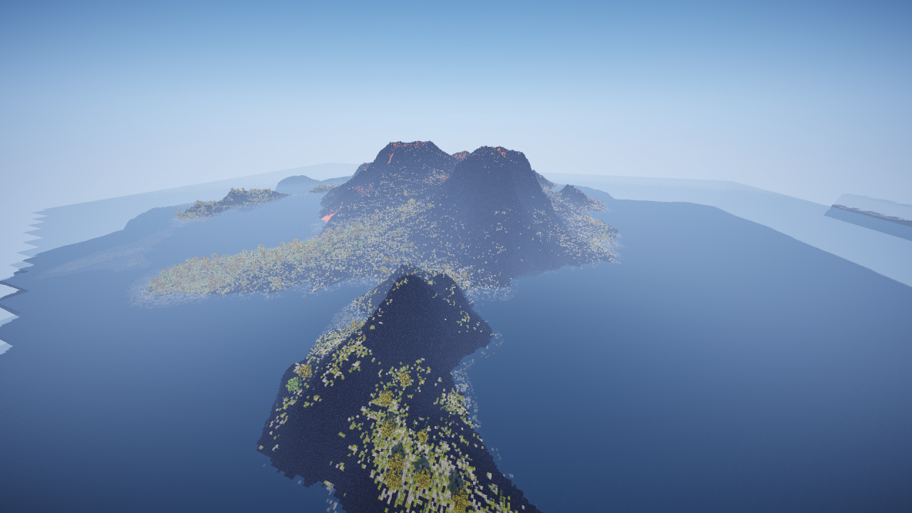 "Deathy Island" By ClemsDX - WorldPainter Minecraft Map