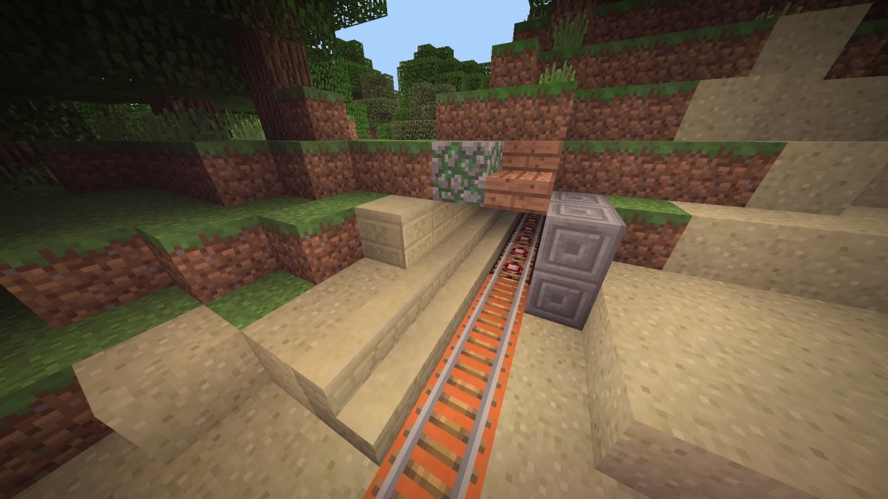 MC train world Pocket edition Minecraft Map