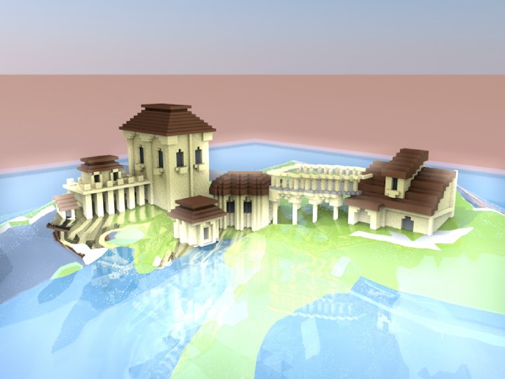 Small Town Project Minecraft Map