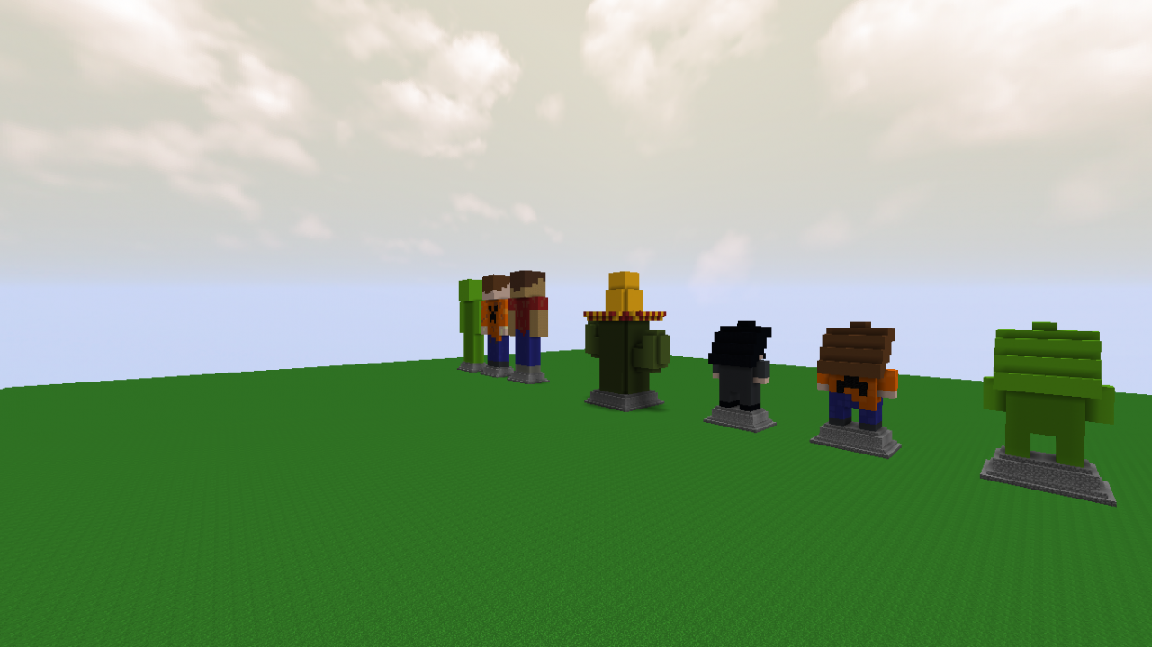 Statues Minecraft Map