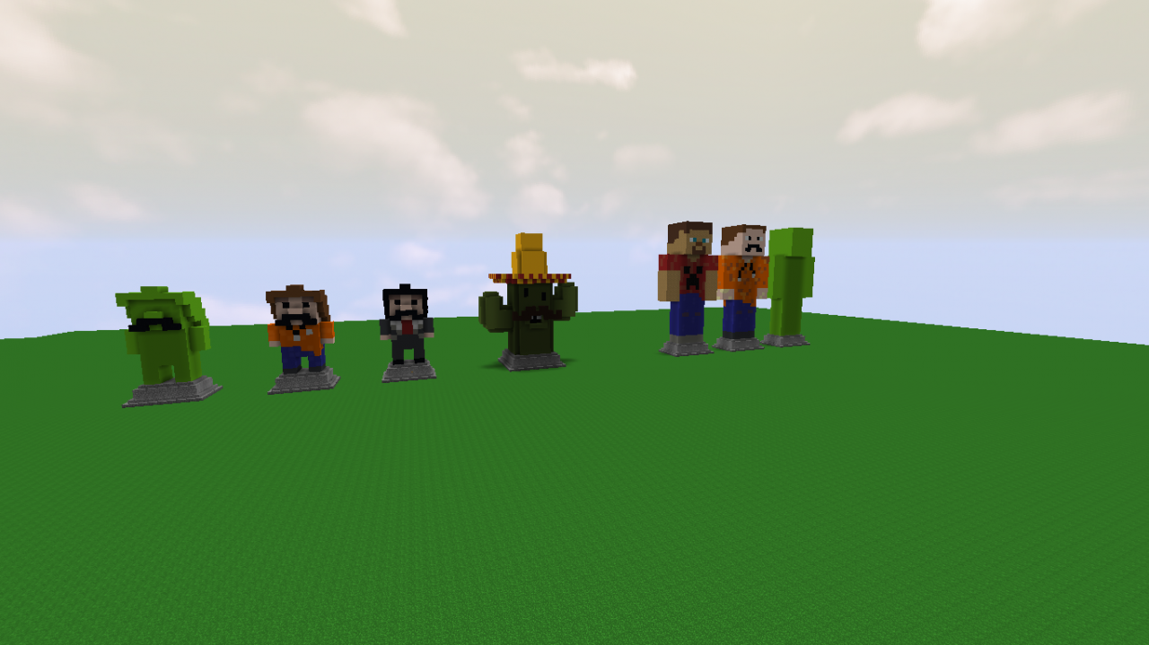 Statues Minecraft Map