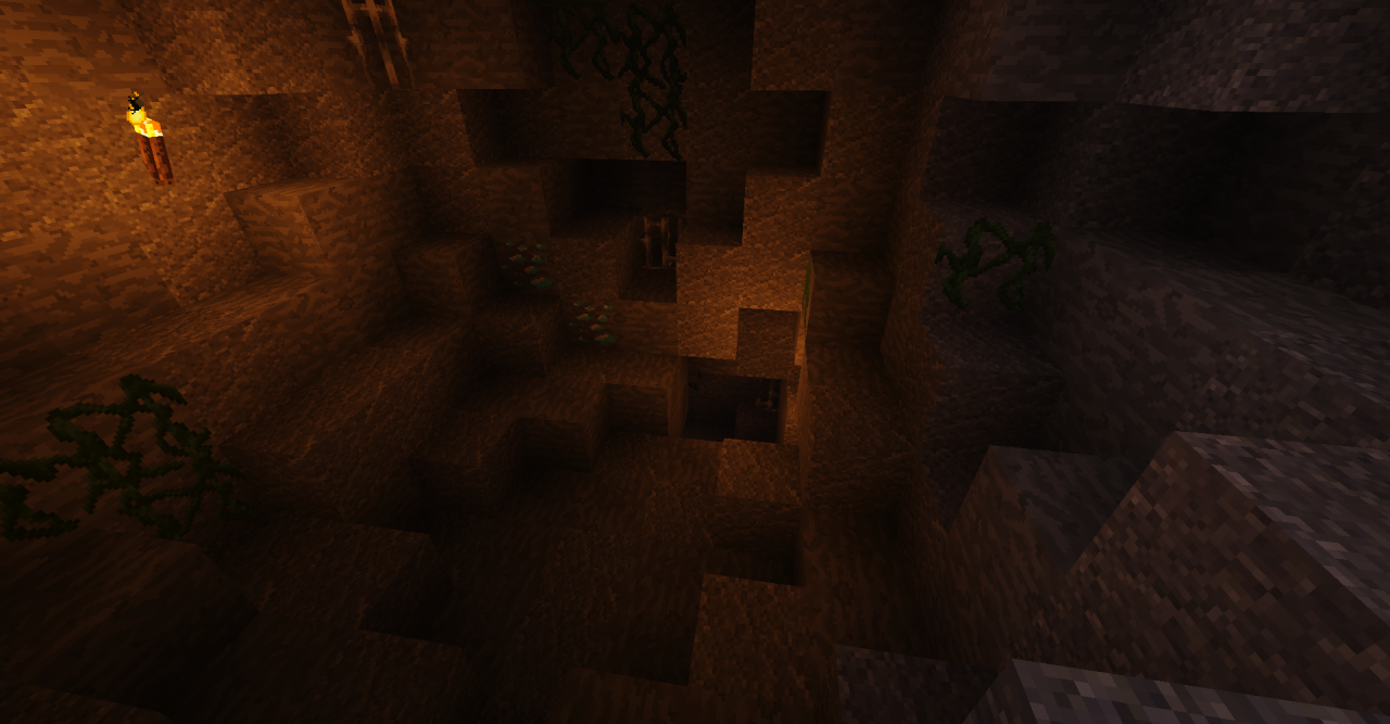 OneChunkBuilds: Cave Minecraft Map