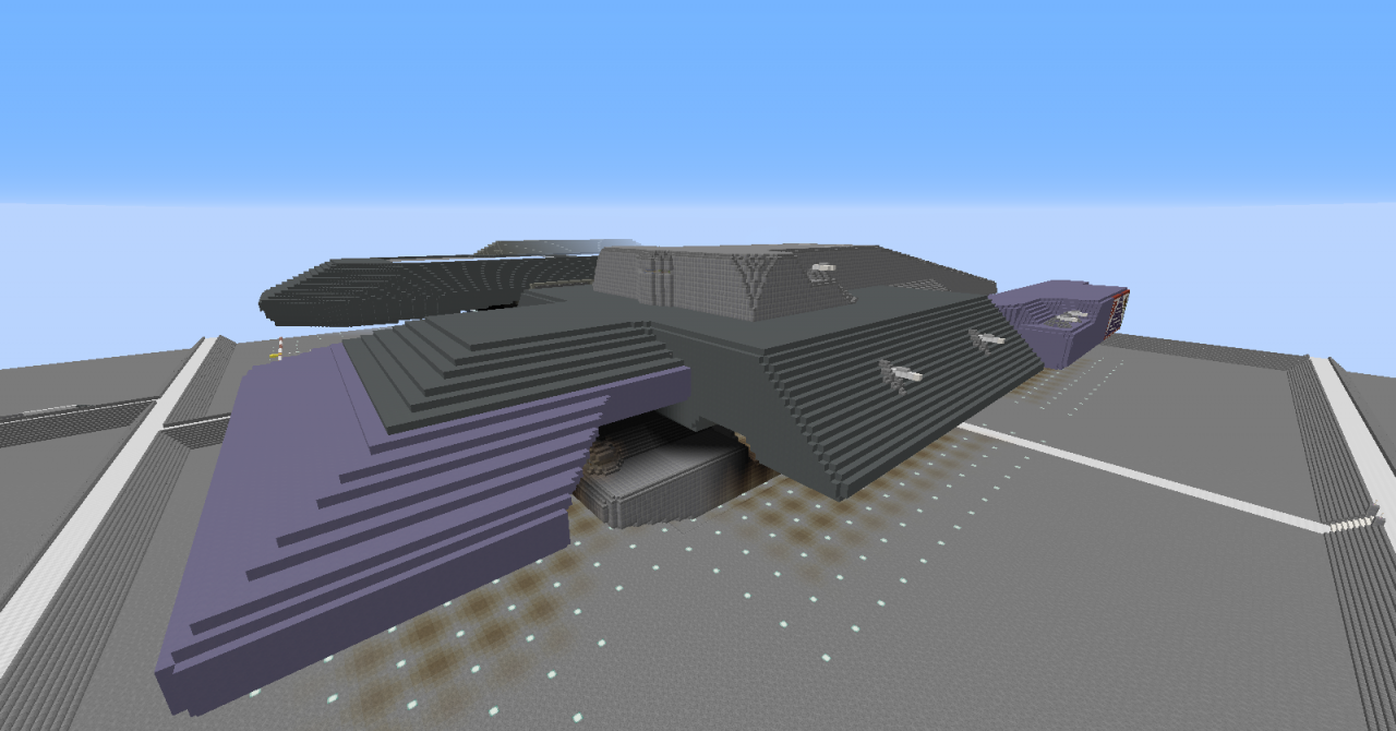 Triumph-Class N.A.N. Battlecruiser Minecraft Map