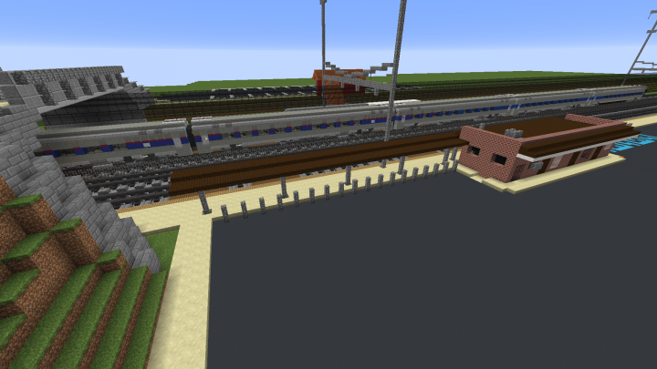 Amtrak/Septa Paoli Station Minecraft Map