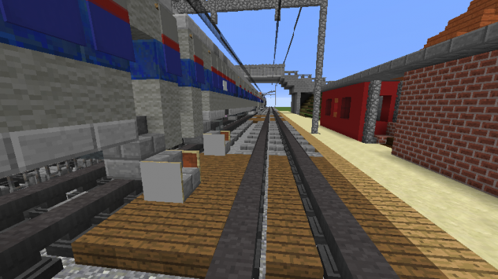 Amtrak/Septa Paoli Station Minecraft Map