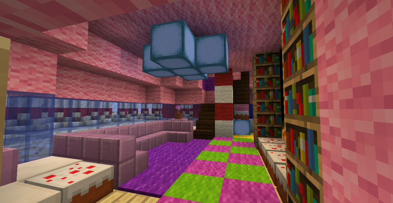 Princess Bubblegum's Candy Cottage Minecraft Map
