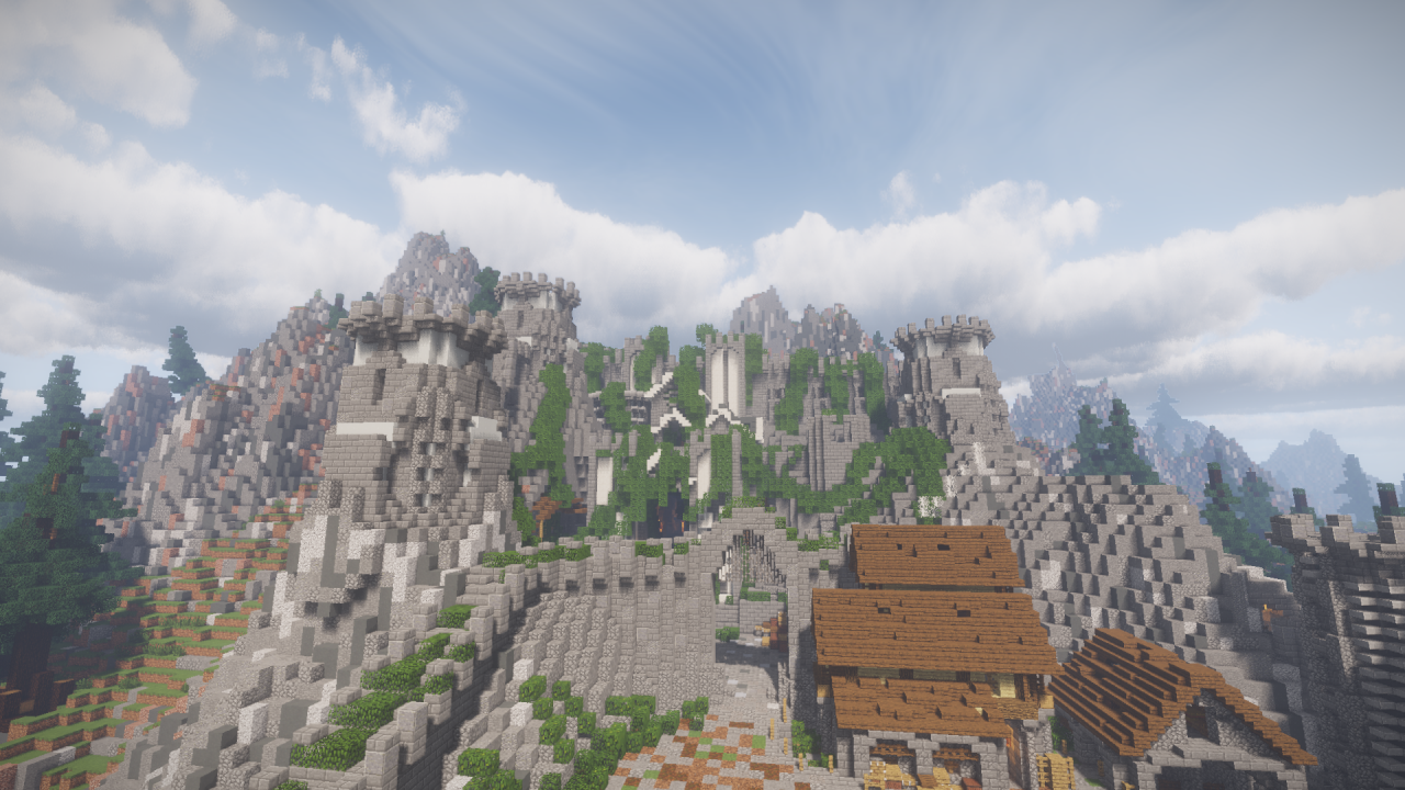 Eternia - Frente Highlands | The Lunar Fortress Minecraft Map
