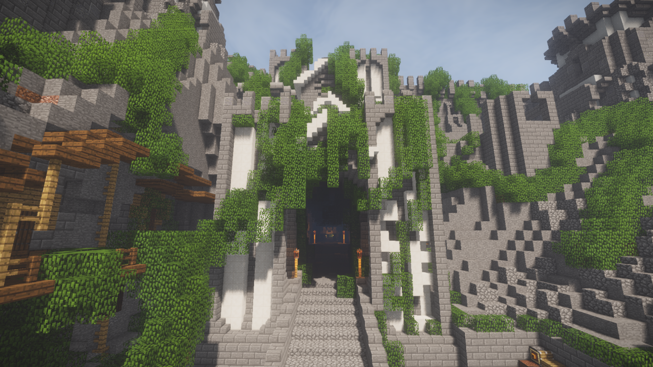 Eternia - Frente Highlands | The Lunar Fortress Minecraft Map