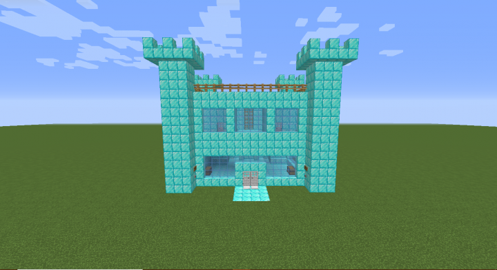 Diamond house Minecraft Map