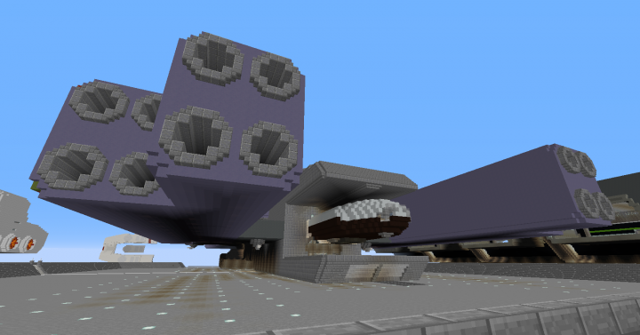 Triumph-Class N.A.N. Battlecruiser Minecraft Map