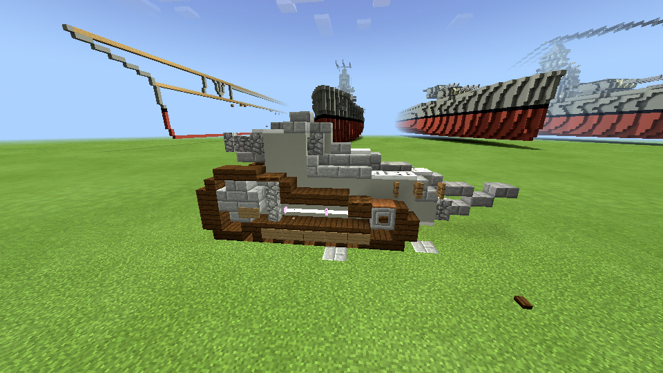 (Ww1) French Renault FT 17 light tank Minecraft Map