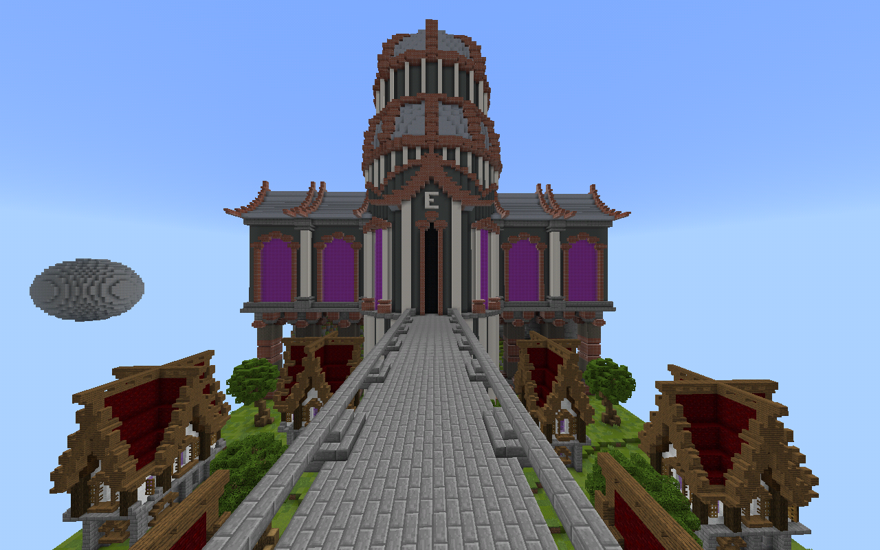 101×101 fantasy creative spawn Minecraft Map