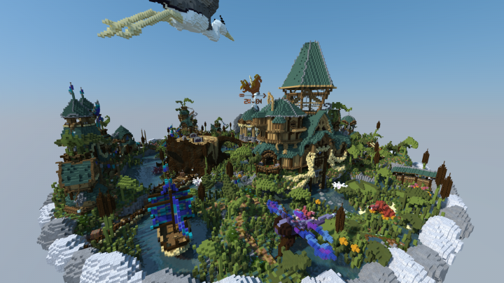 New Secret Lobby » Marshland Village Minecraft Map