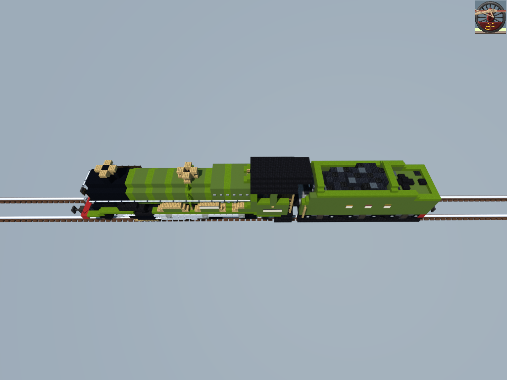 3:1 GWR 4073 and 6000 Class Steam Locomotives Minecraft Map