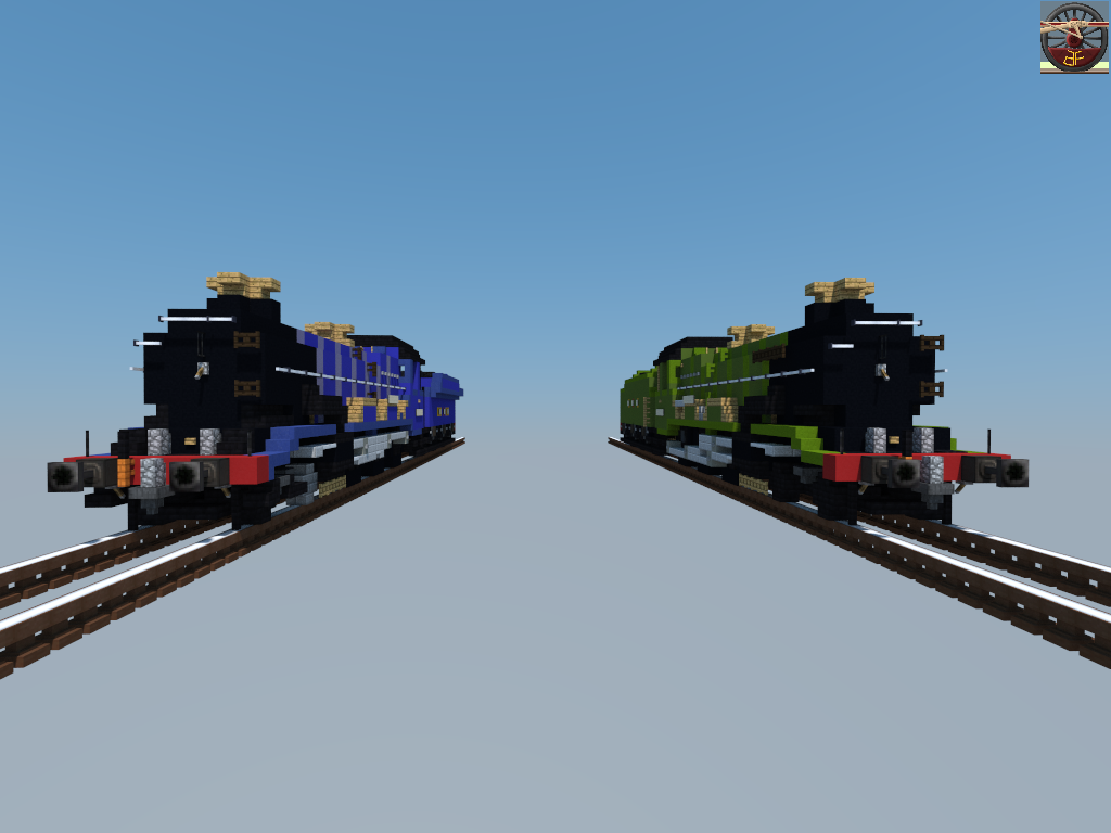 3:1 GWR 4073 and 6000 Class Steam Locomotives Minecraft Map