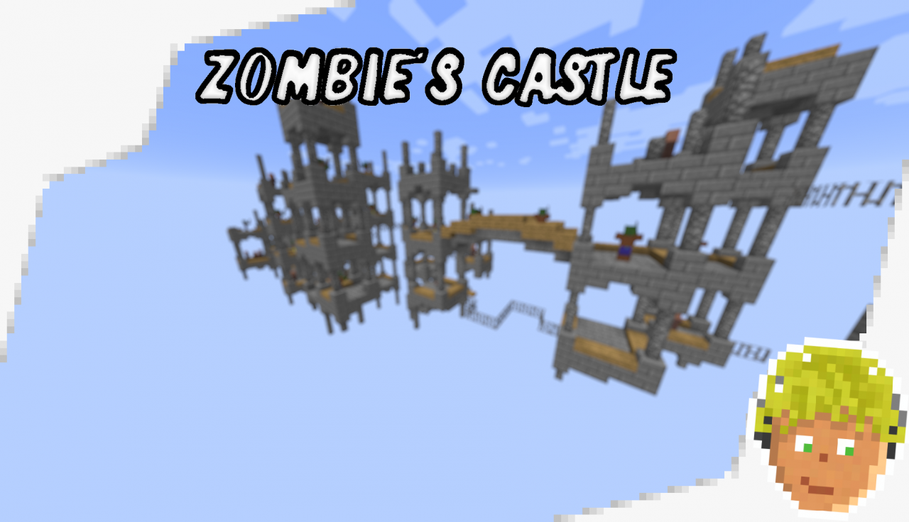 Zombie's Castle [18w31a/1.13] Minecraft Map