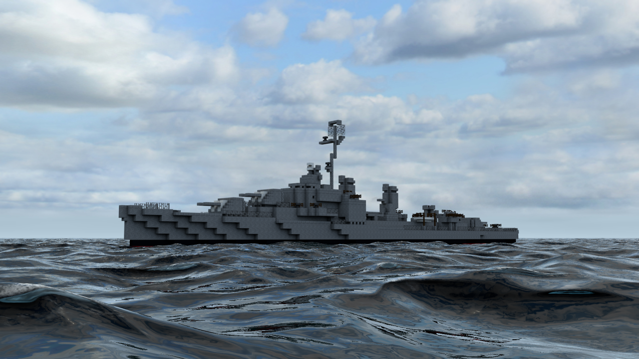 USS Allen M. Sumner-class destroyer Minecraft Map