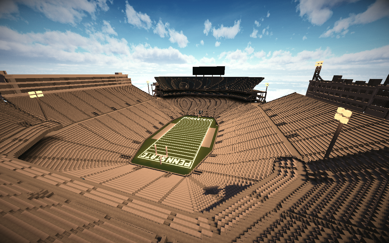Beaver Stadium (Penn State University) Minecraft Map