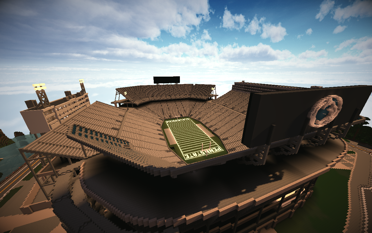 Beaver Stadium (Penn State University) Minecraft Map