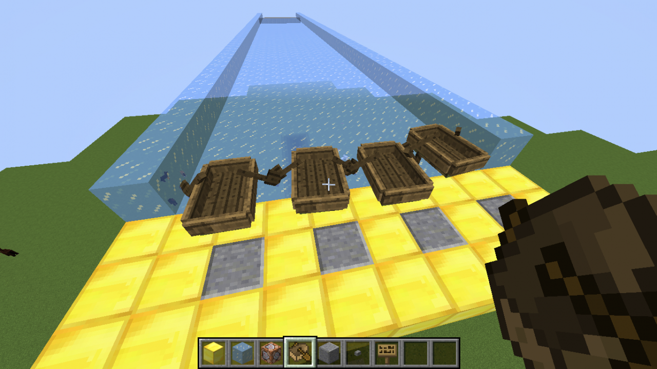 Boat Race Ice Minecraft Map