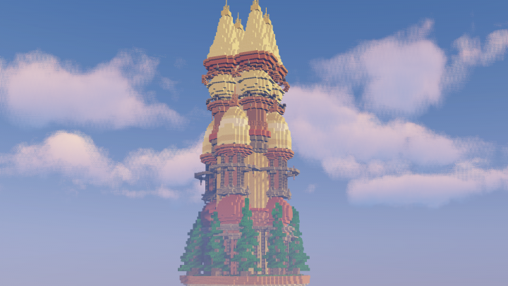 Fantasy Tower / Plot n°1 Minecraft Map